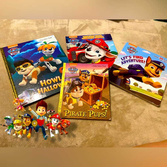 Paw Patrol | Toys | Paw Patrol Reading Books For Kids Bundle Childrens ...